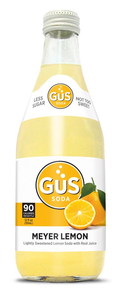GuS - Grown Up Soda, Lemon | ARTISAN CHEESE COMPANY