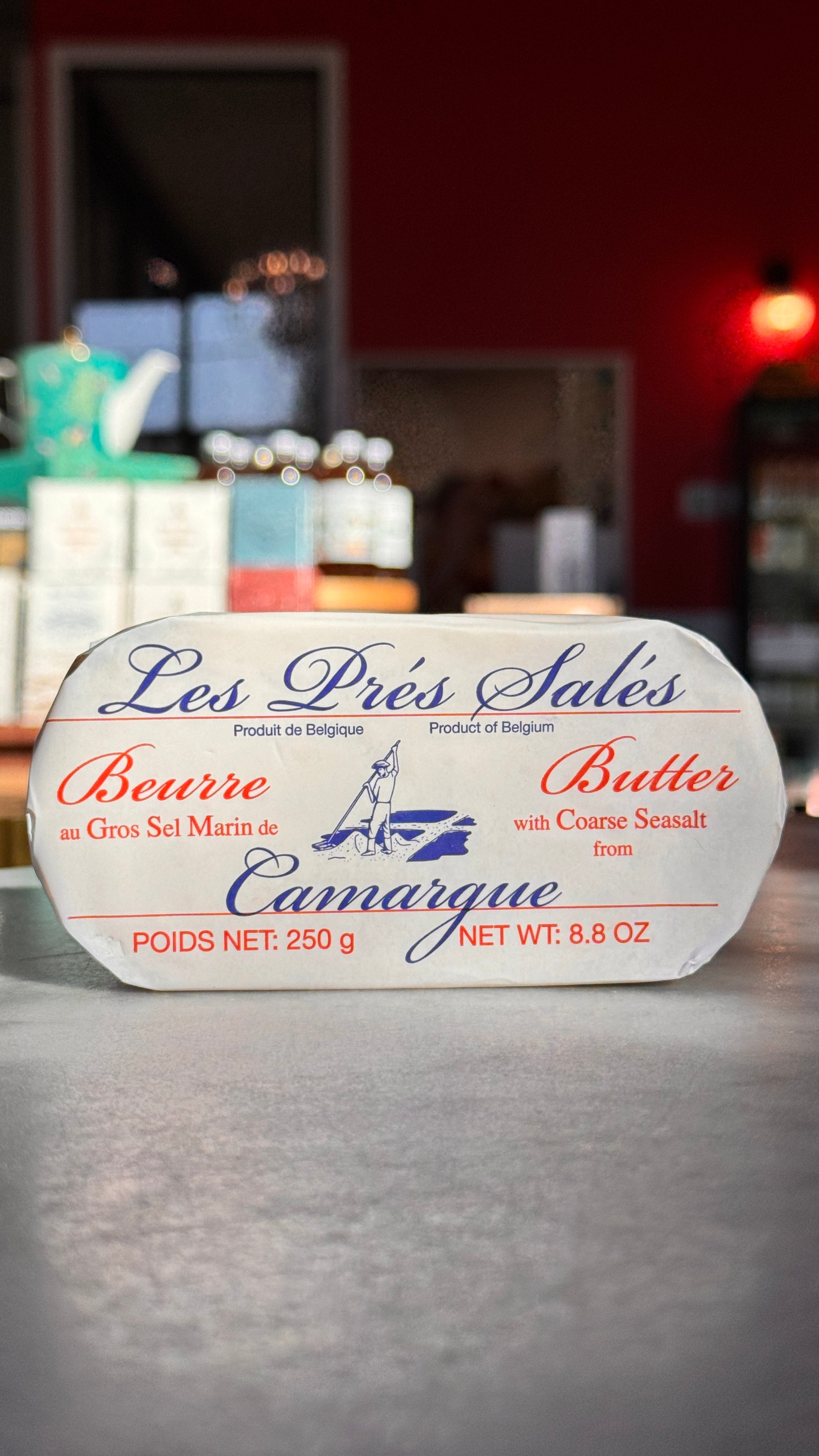 Belgian Butter, Camargue, Butter Les Pres Sales | ARTISAN CHEESE COMPANY