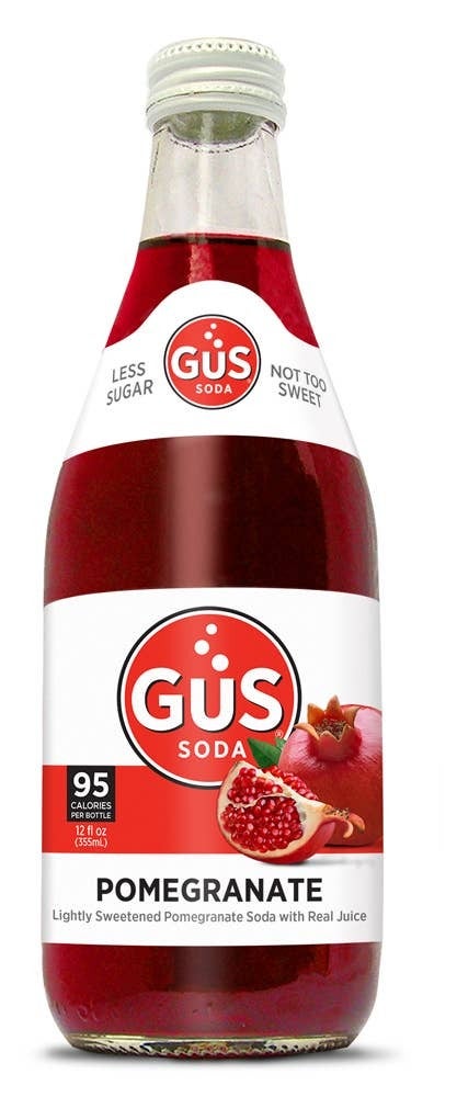 Oasis Snacks - GuS - Grown Up Soda, 12oz: Pomegranate | ARTISAN CHEESE ...