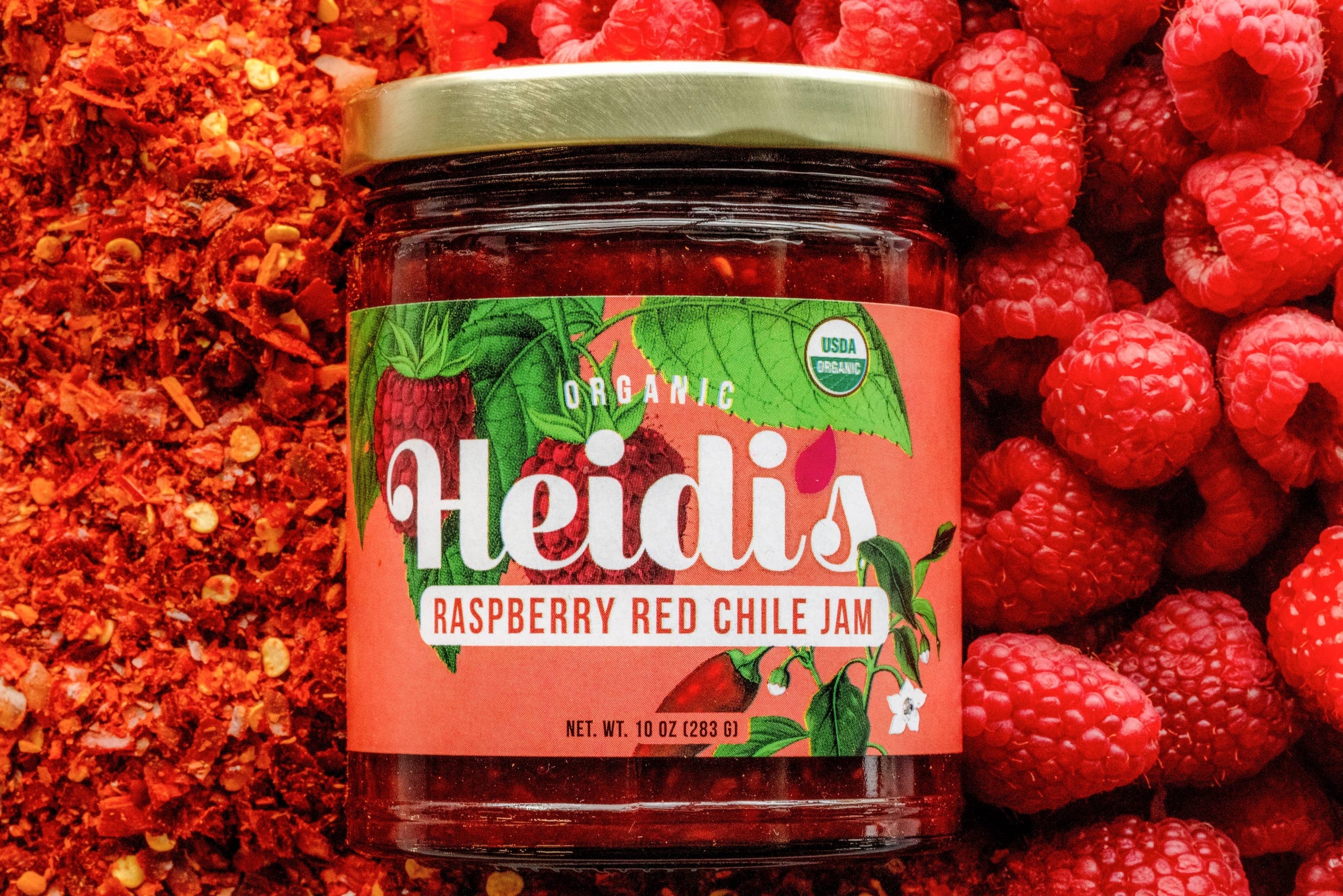 Heidi's Raspberry Farm - Heidi’s Hand Crafted Raspberry Red Chile Jam ...